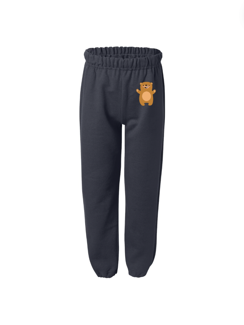 Brown Bear - Youth Sweatpants - Hapibear